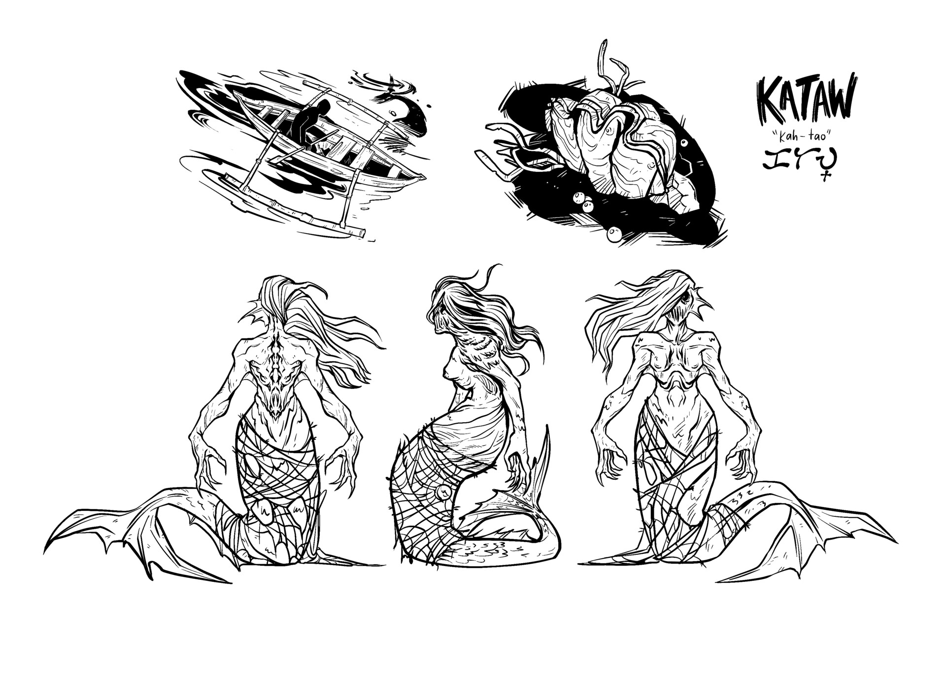 Emilio A. - Kataw Character Design | Ang Pusong Sagrada (The Sacred Heart)