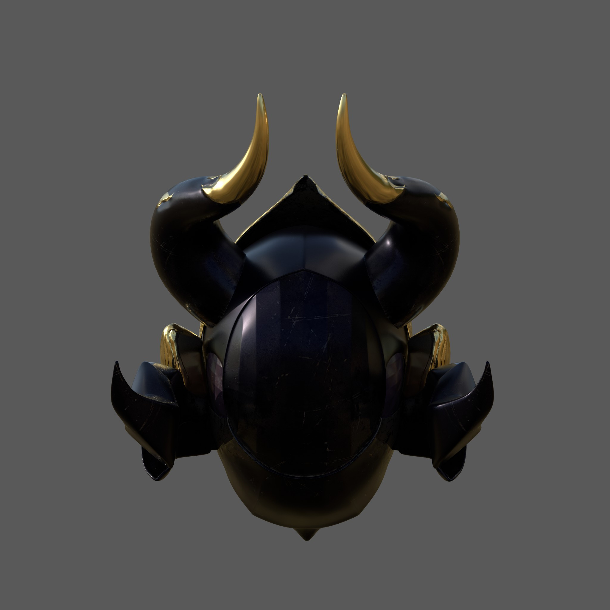 Kierstan Mulholland - FFXIV Fanart of a Dragoon Helmet