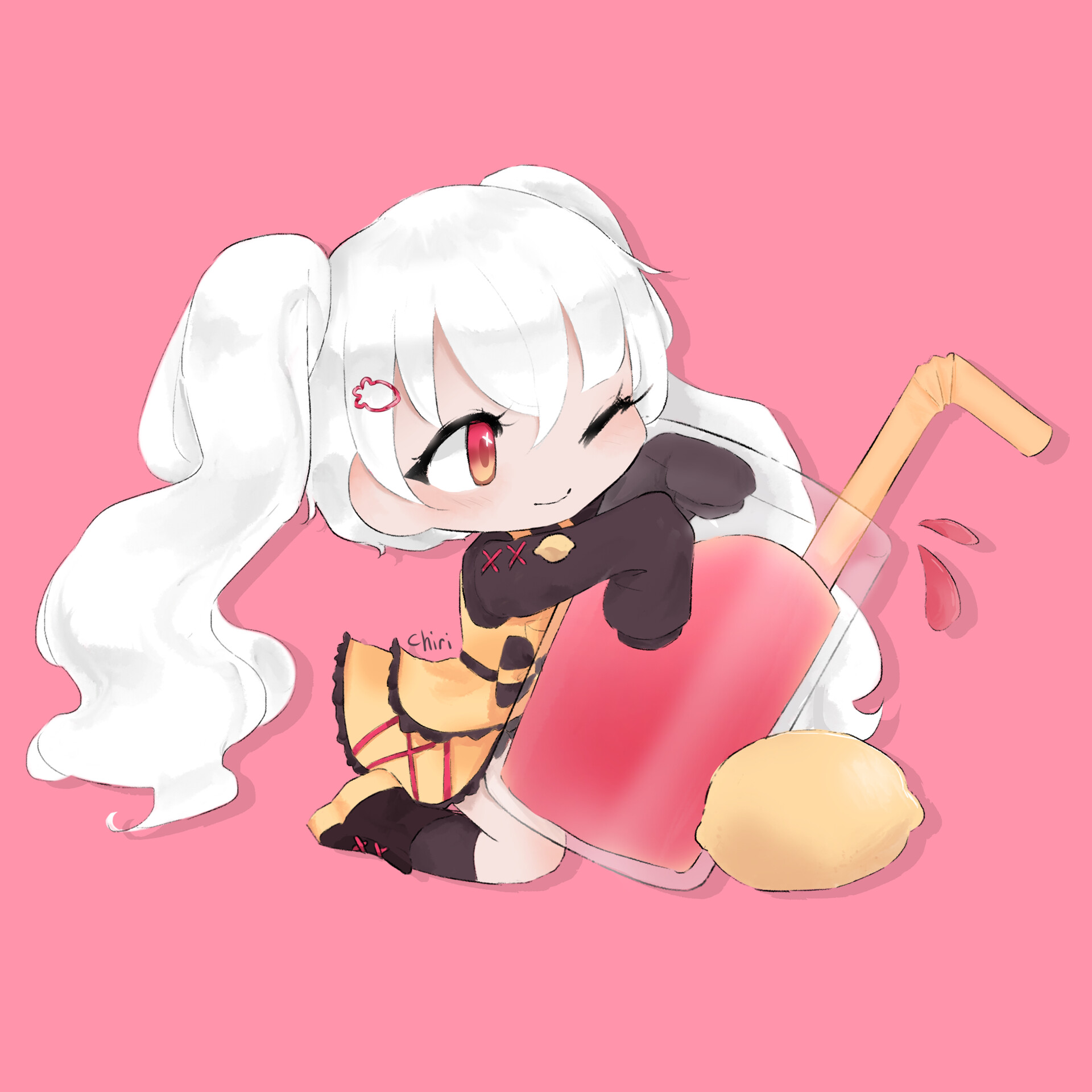 ArtStation - Chibi/PngTuber for @Midori_Mitsuru on Twitter!