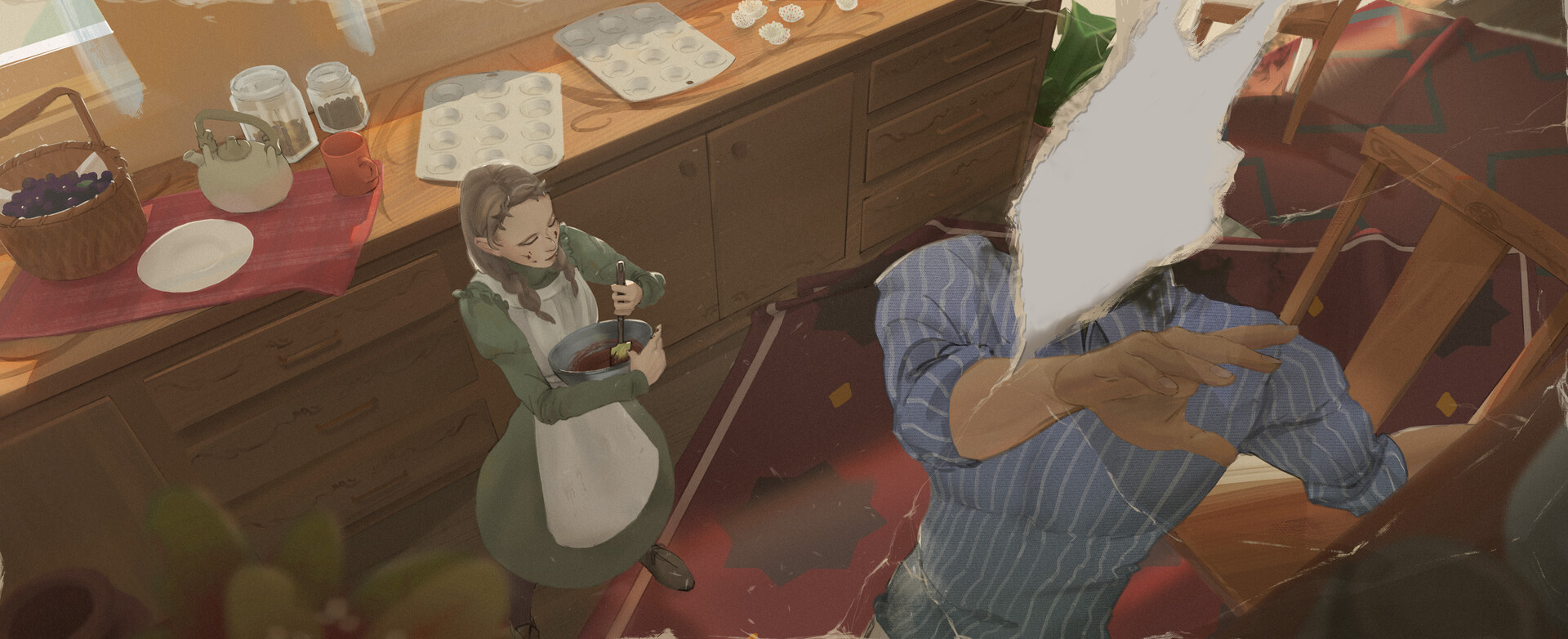 ArtStation - Afternoon kitchen