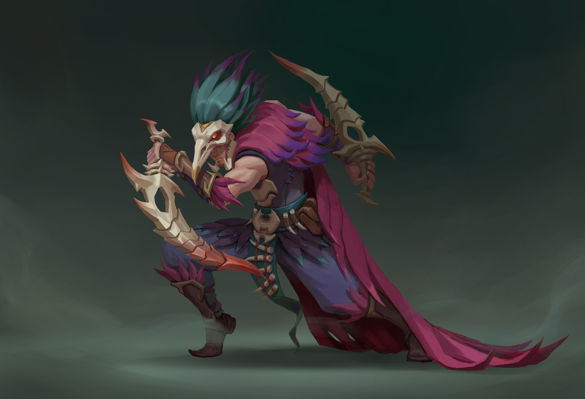 ArtStation - Bird Bone assassin