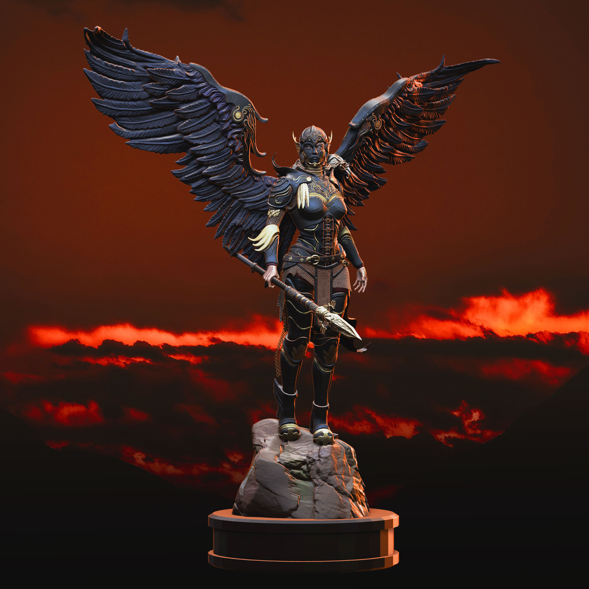 ArtStation - war raven