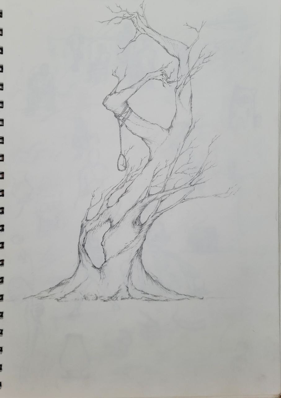 ArtStation - A Witches' Hanging Tree