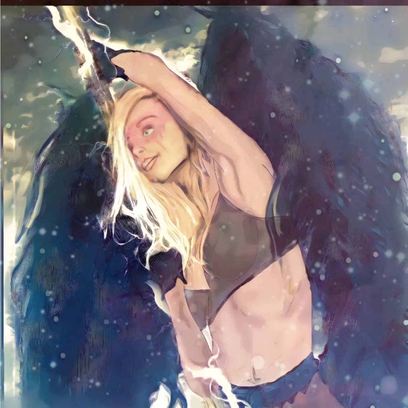 ArtStation - pole dance angel