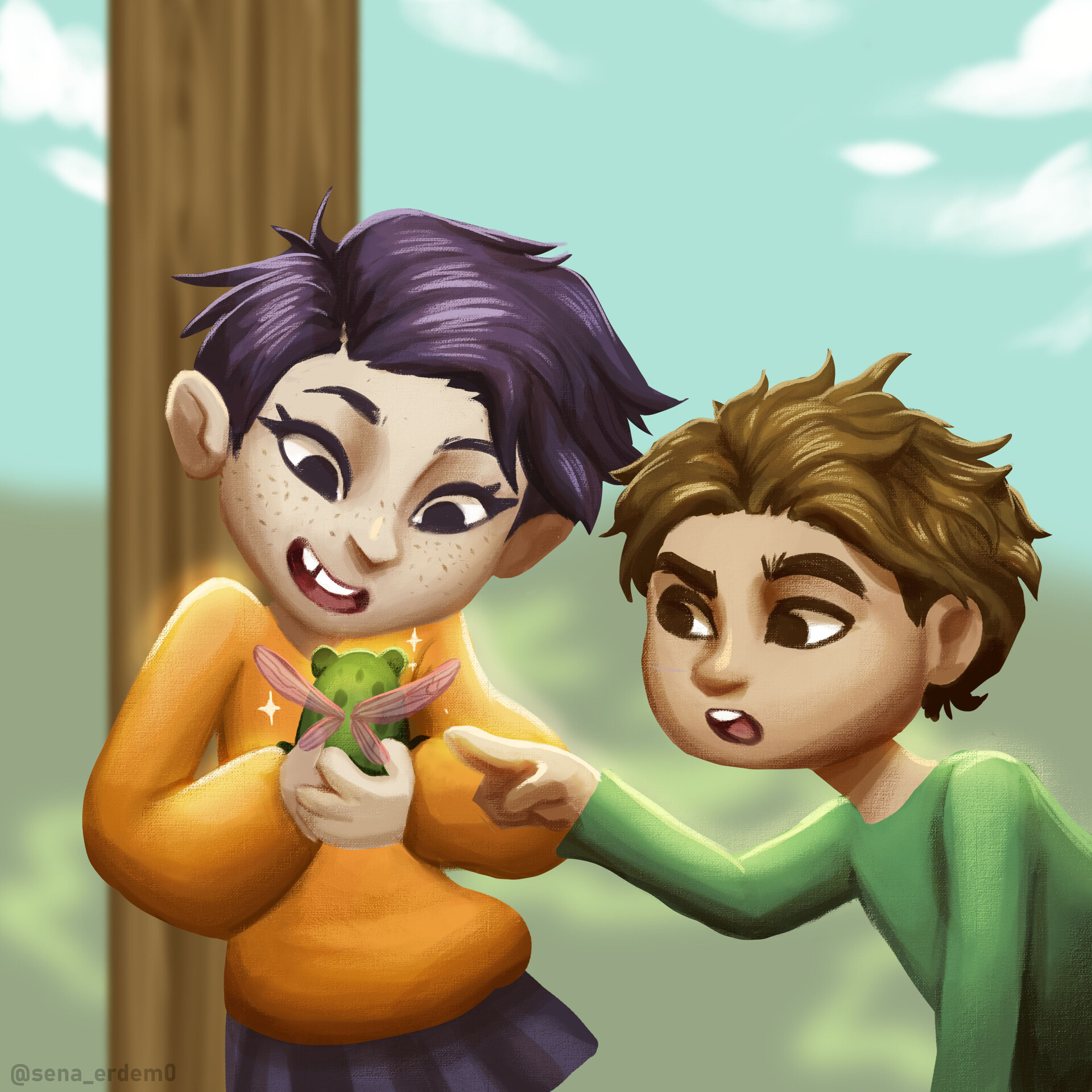 ArtStation - Fairy Froggy