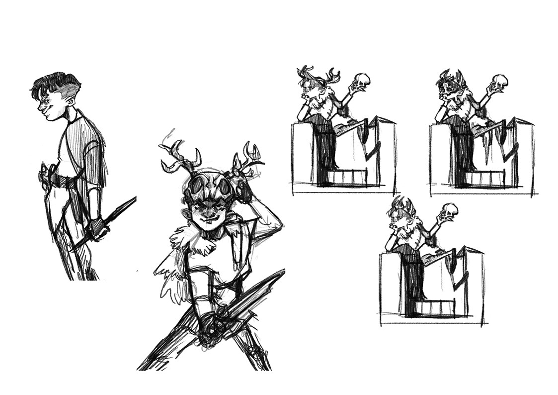 Adrián Caracuel Morales - Prince Prospero Concept Art