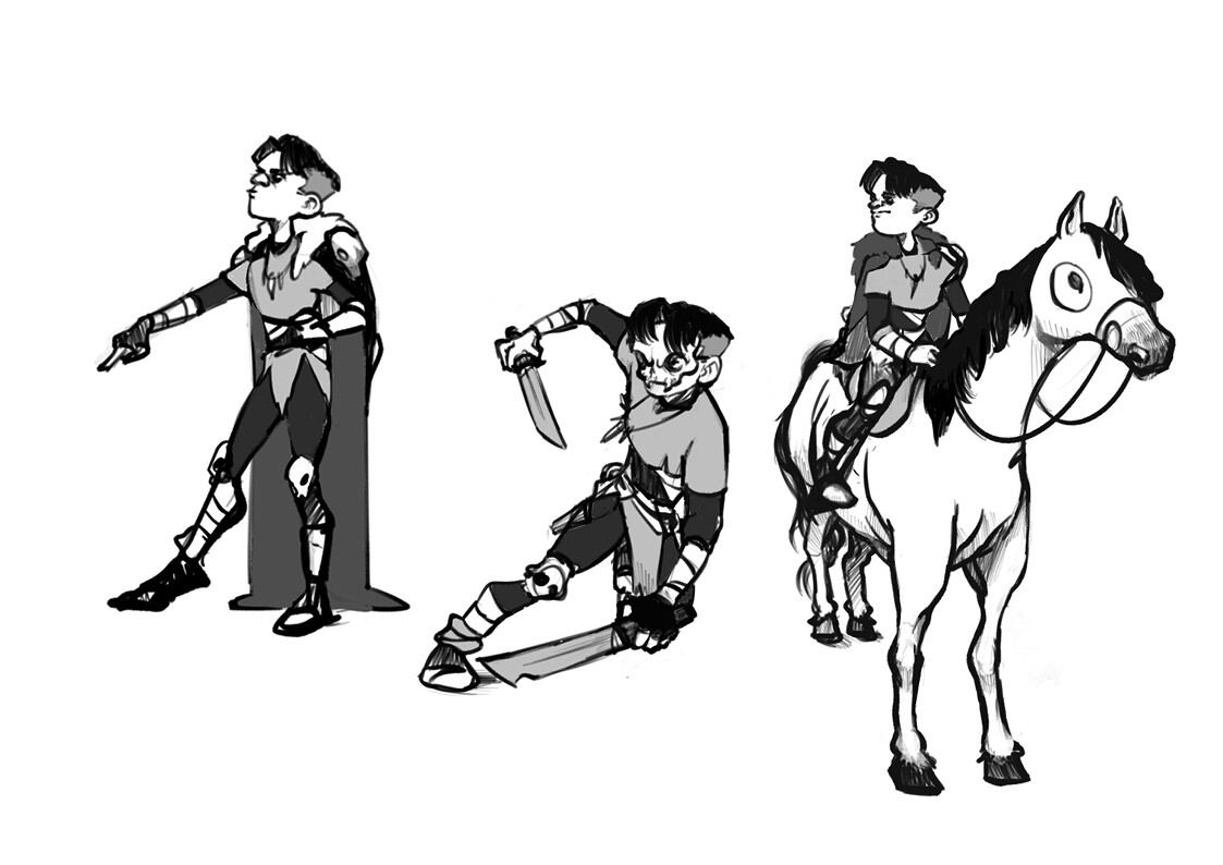 Adrián Caracuel Morales - Prince Prospero Concept Art