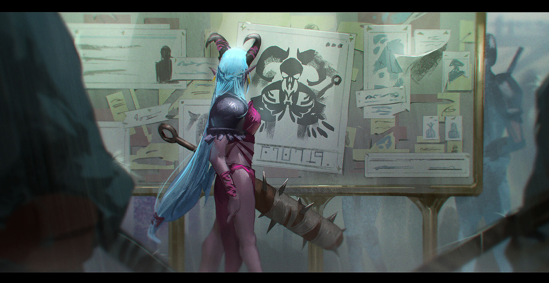 ArtStation - mission board