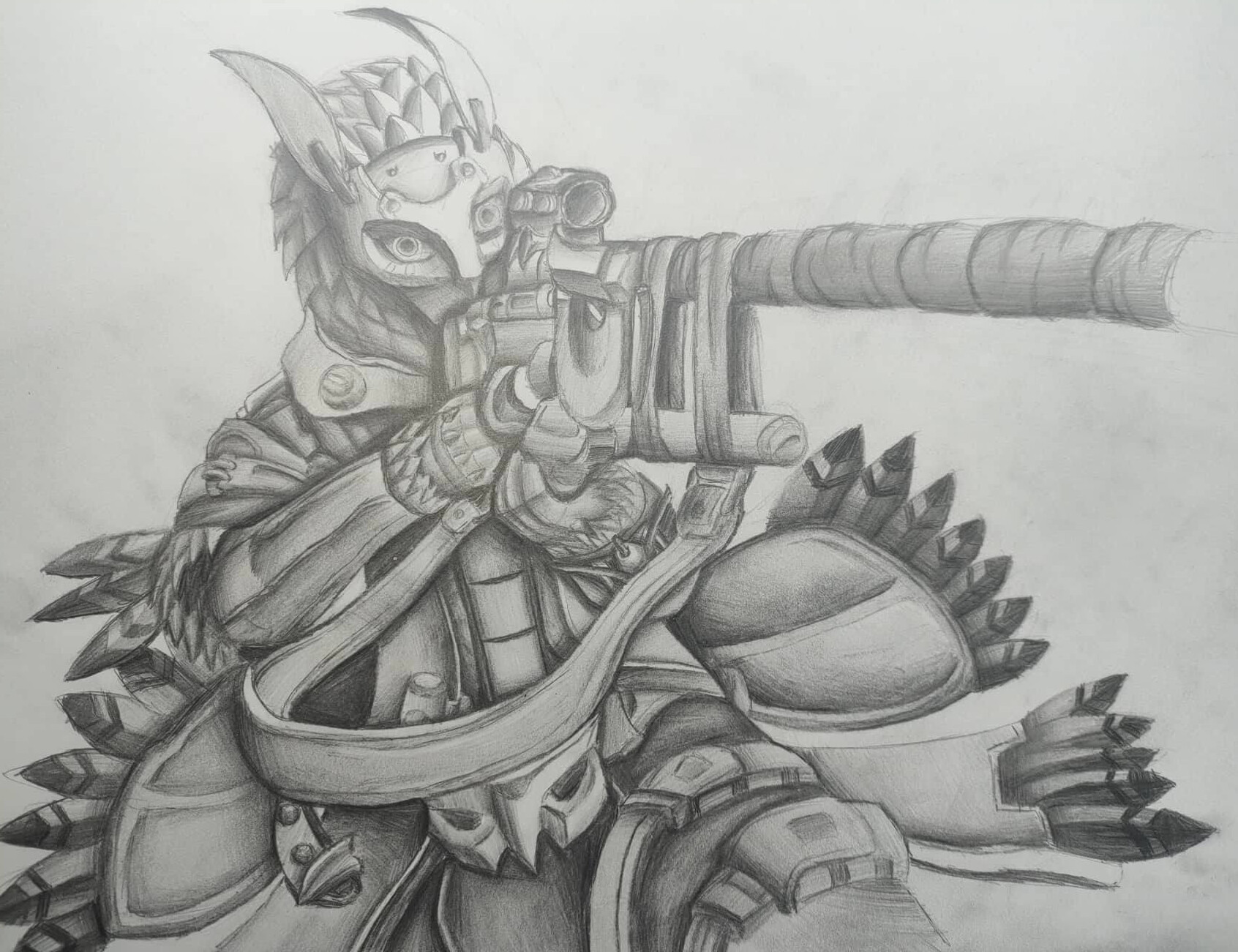 how to draw ana from overwatch