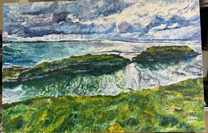 ArtStation - Rougey Cliff Walk, Bundoran, Co. Donegal, Ireland ...