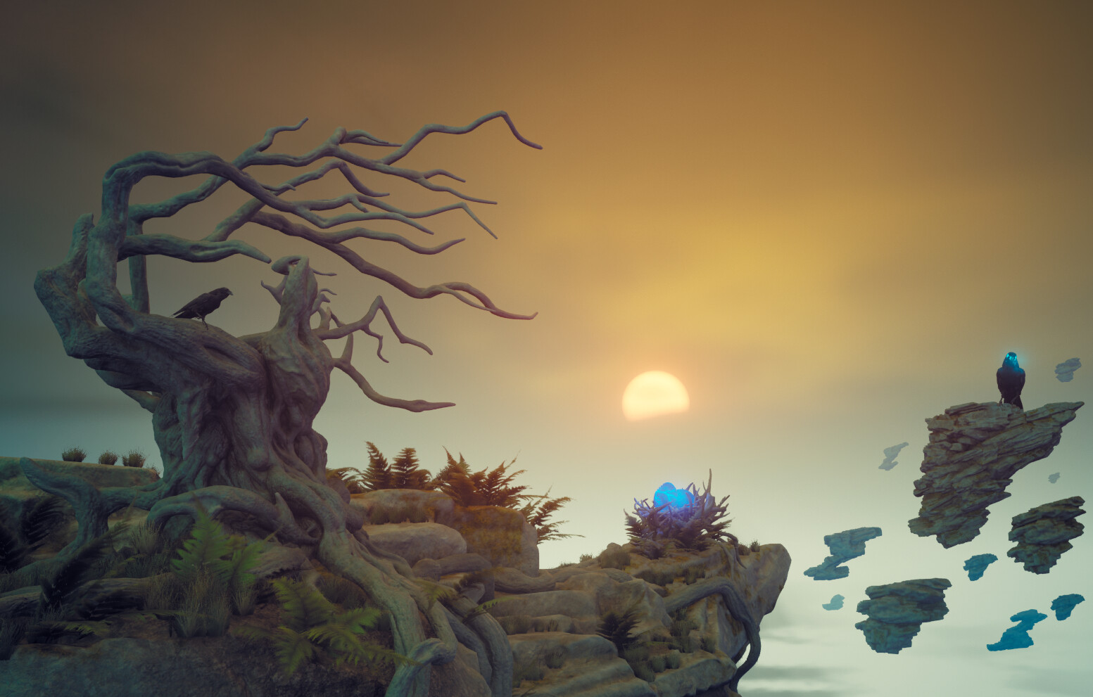 ArtStation - Flying Island