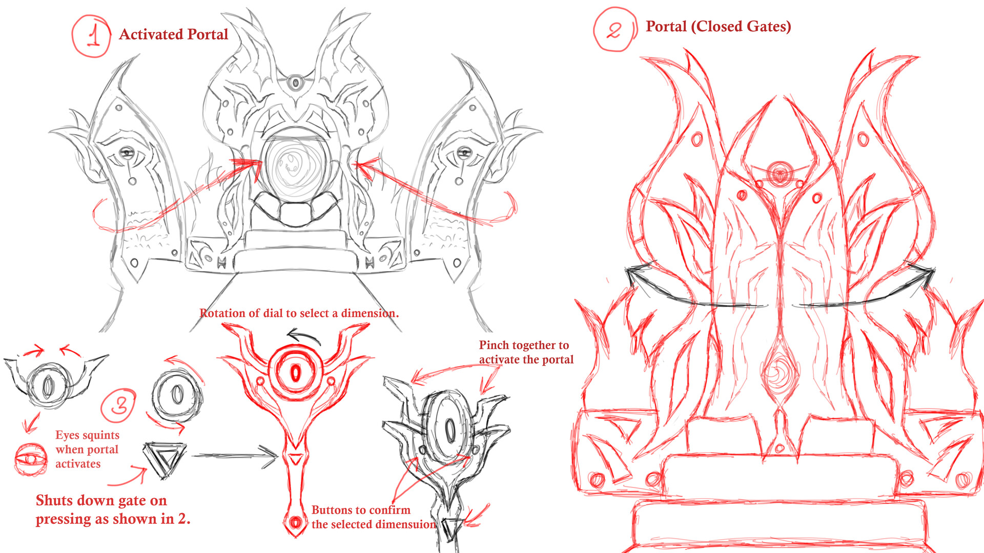 ArtStation - Inter-dimensional Portal Concept Art