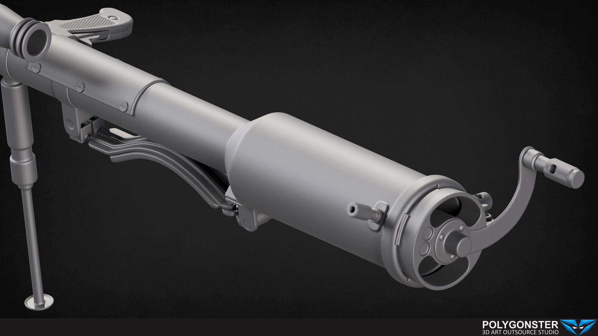 Polygonster Studio - M18 Recoilless Rifle