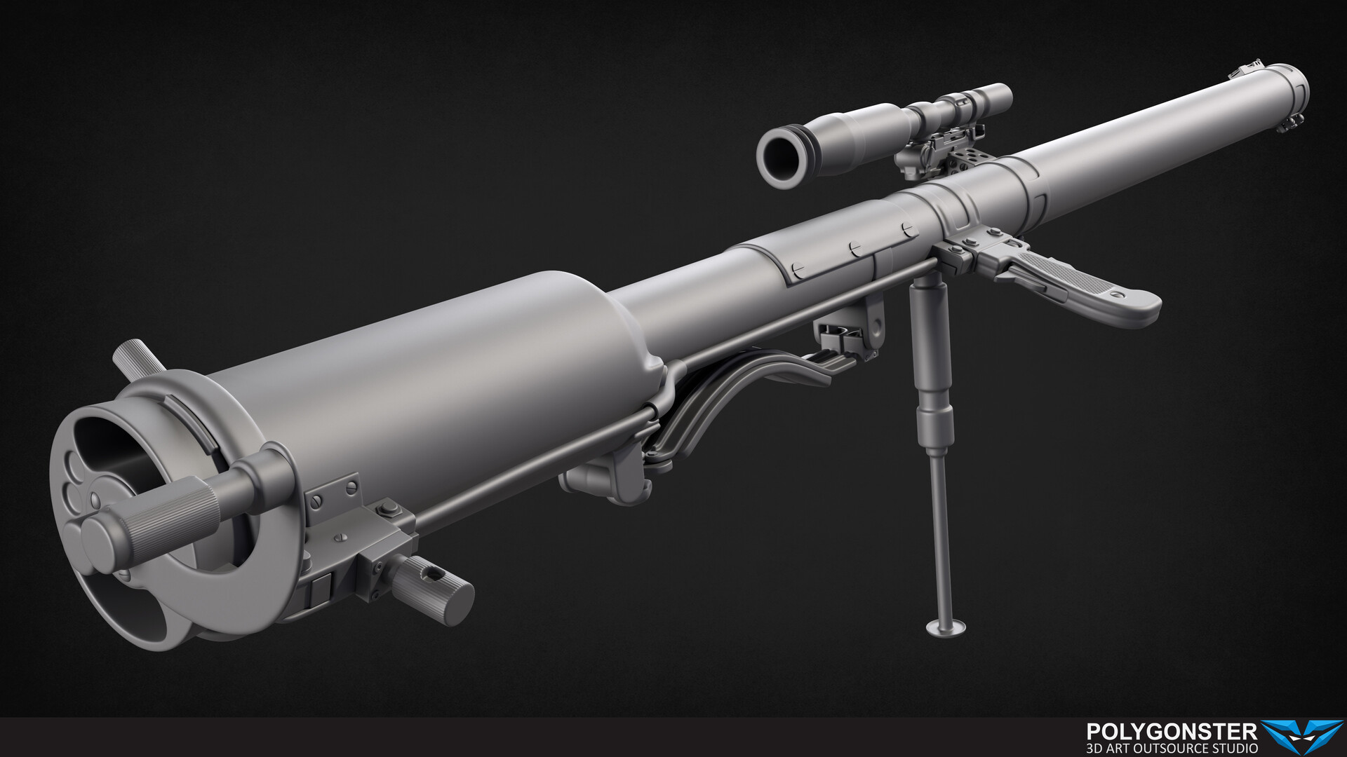 Polygonster Studio - M18 Recoilless Rifle