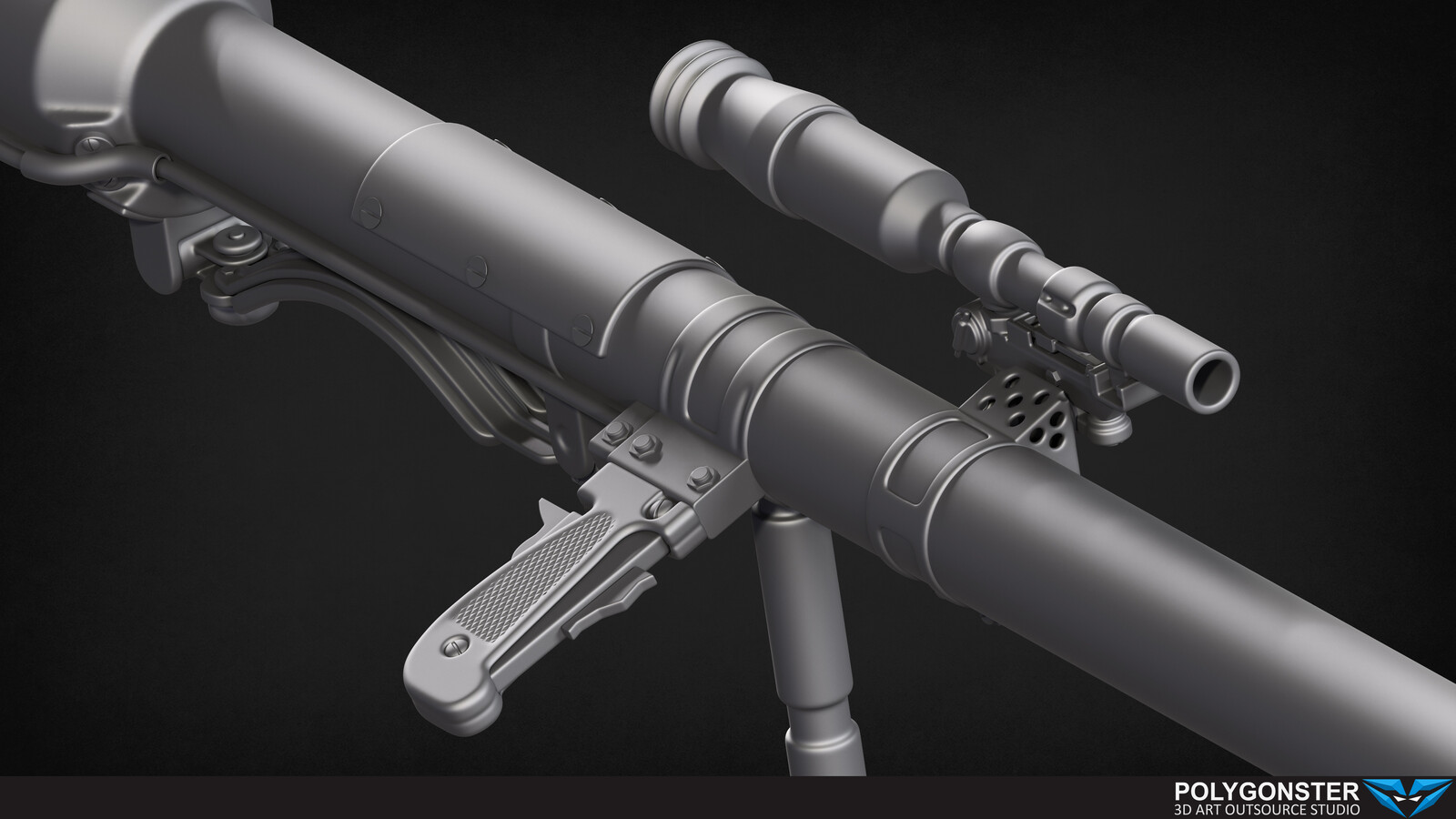Polygonster Studio - M18 Recoilless Rifle