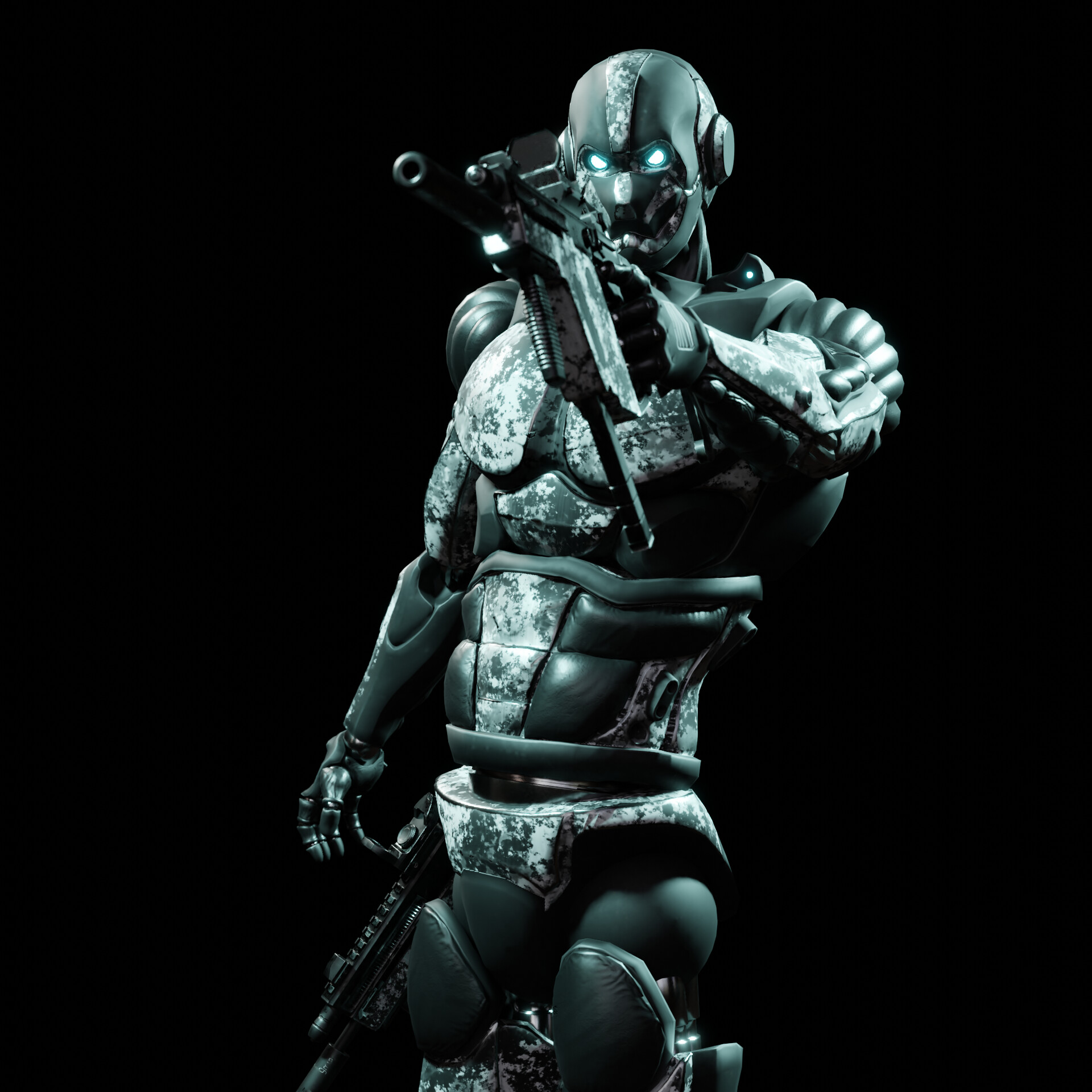 ArtStation - Stealth Robot (GI-90)