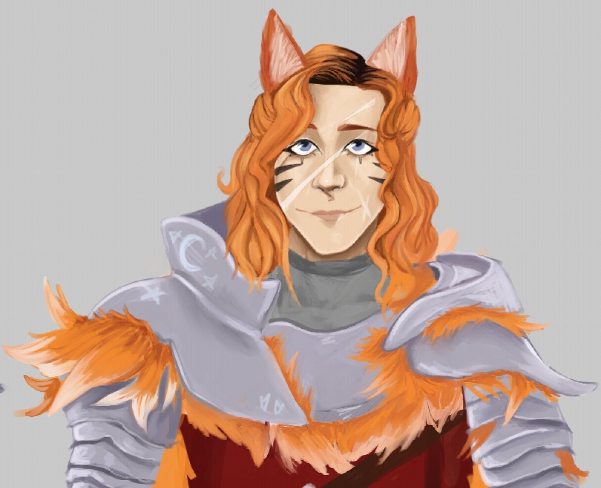 ArtStation - [FMP] fox knight concept art