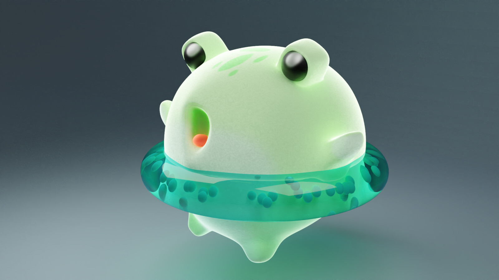 Lului - Day 2: Tiny frog ready for summer!🌞