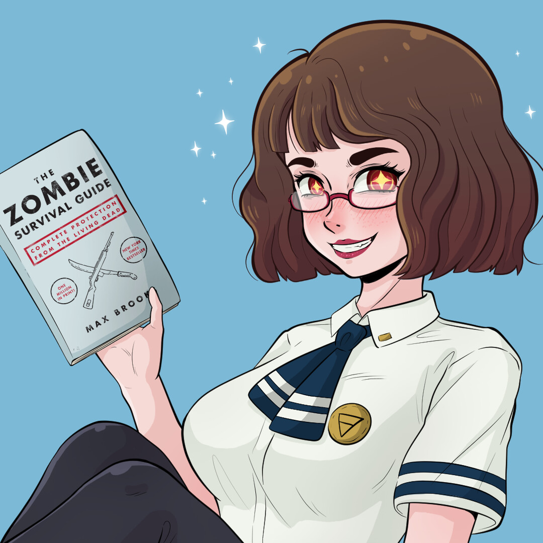 ArtStation - Webcomic Main Female Character Design