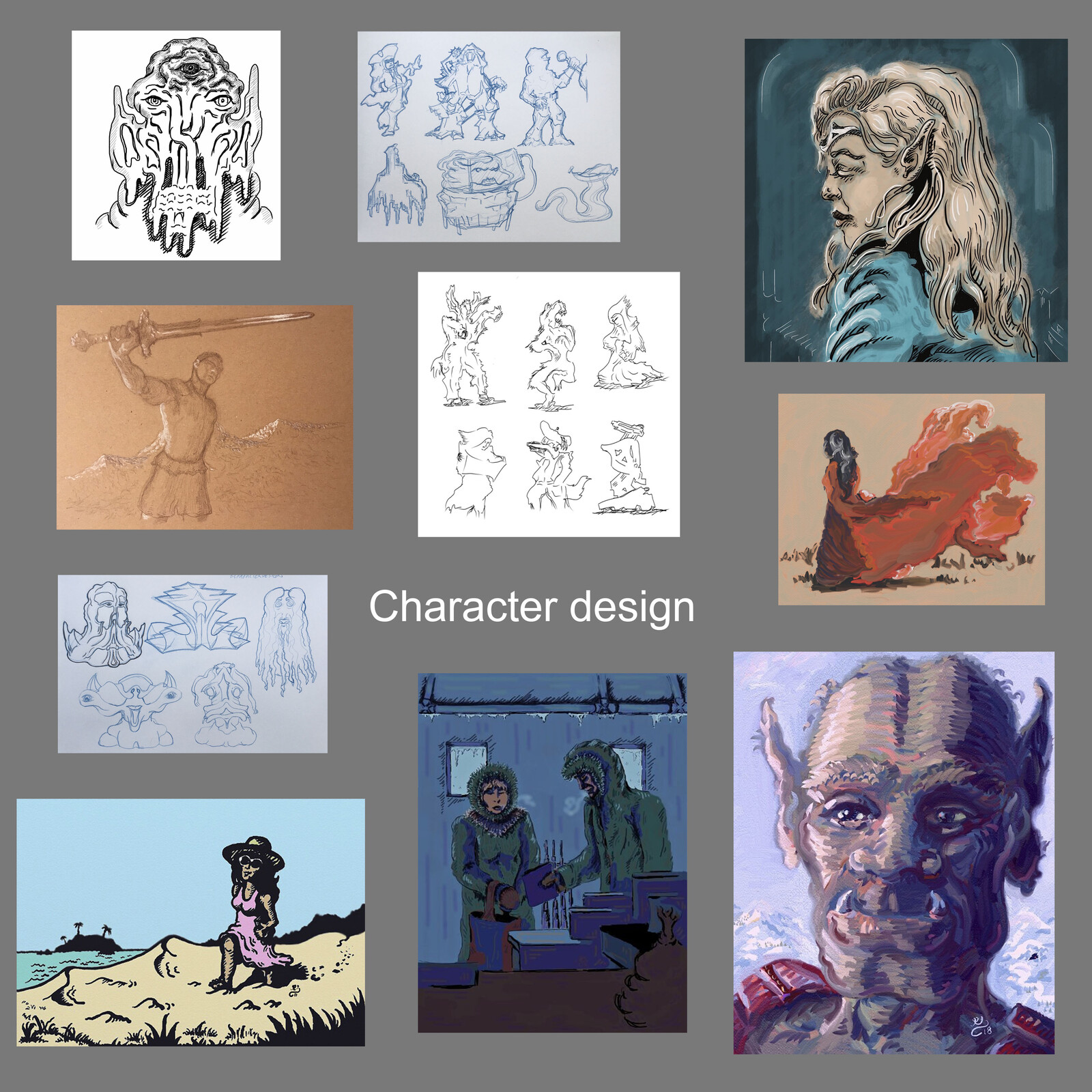 JMB Creative - 2D Character Design