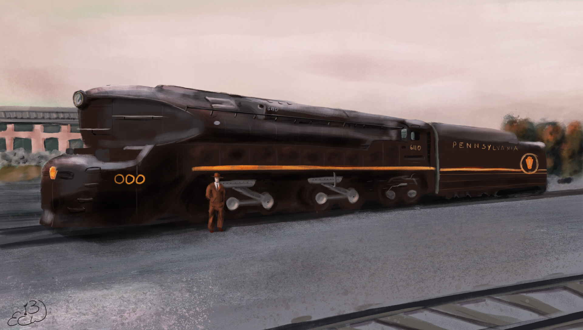 ArtStation - PRR Class T1 6110