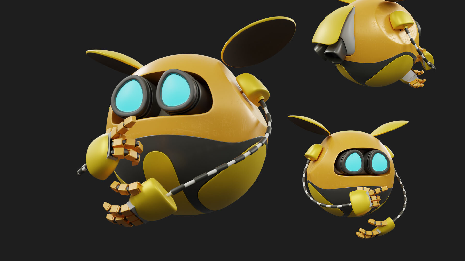 ArtStation - Ochobot from Boboiboy TV series