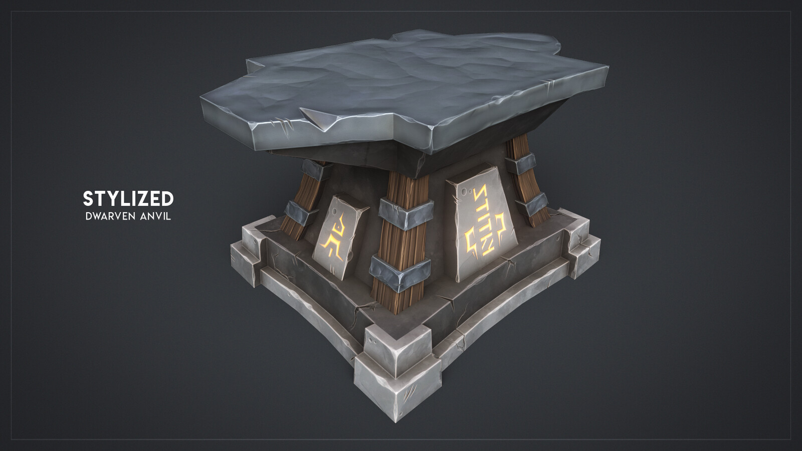 Trystin Rosenberger - Stylized Dwarven Anvil