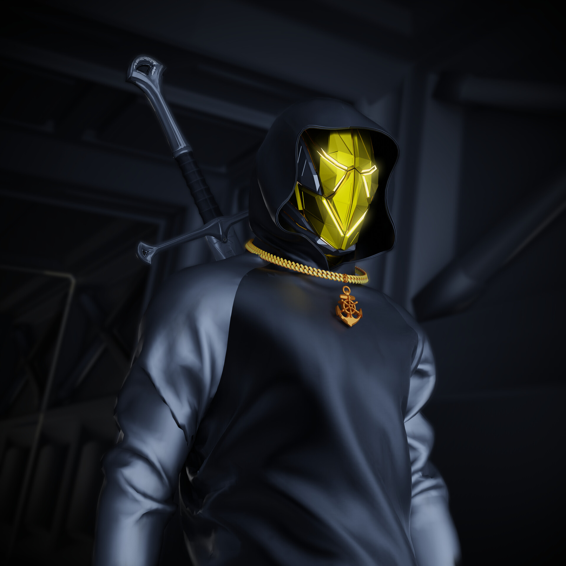 ArtStation - Sci-Fi Ninja DoMi