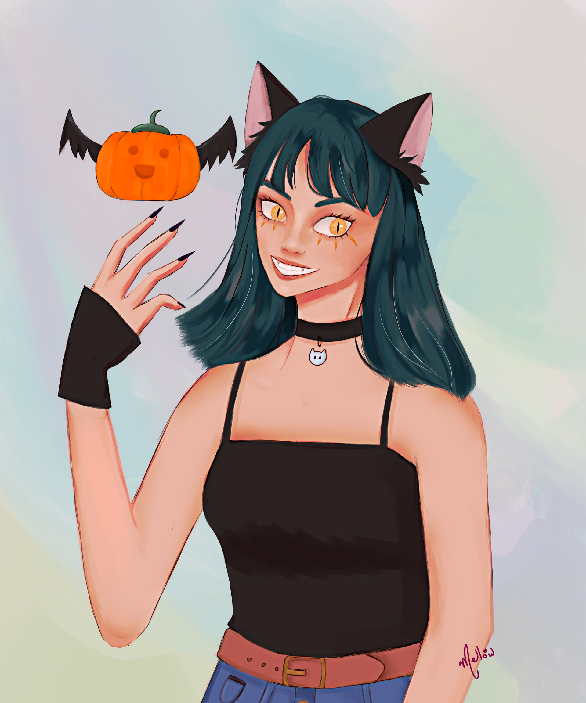 ArtStation - Black Cat