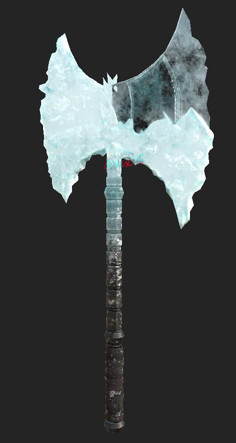 ArtStation - Ice-born Axe