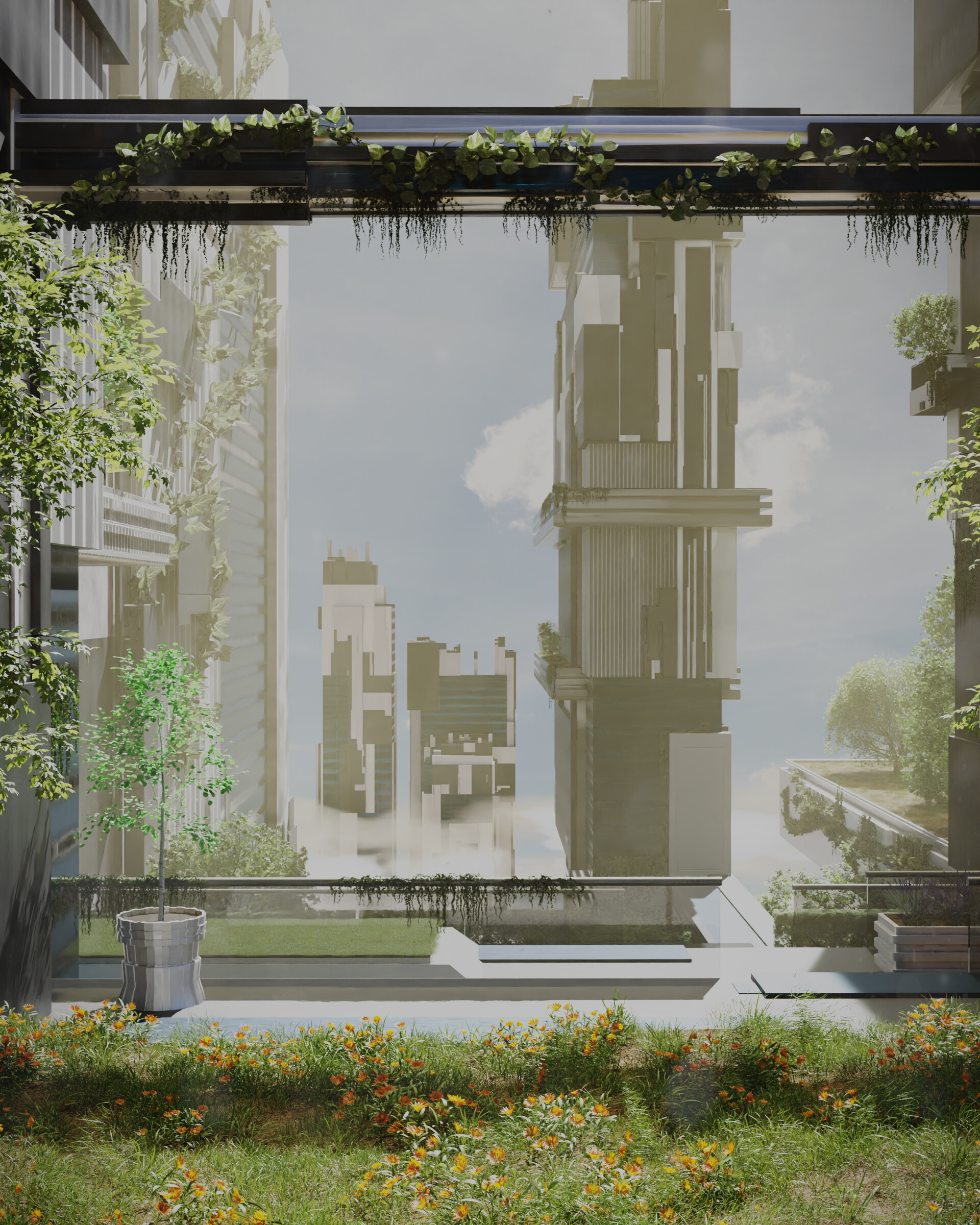 ArtStation - The unity with nature