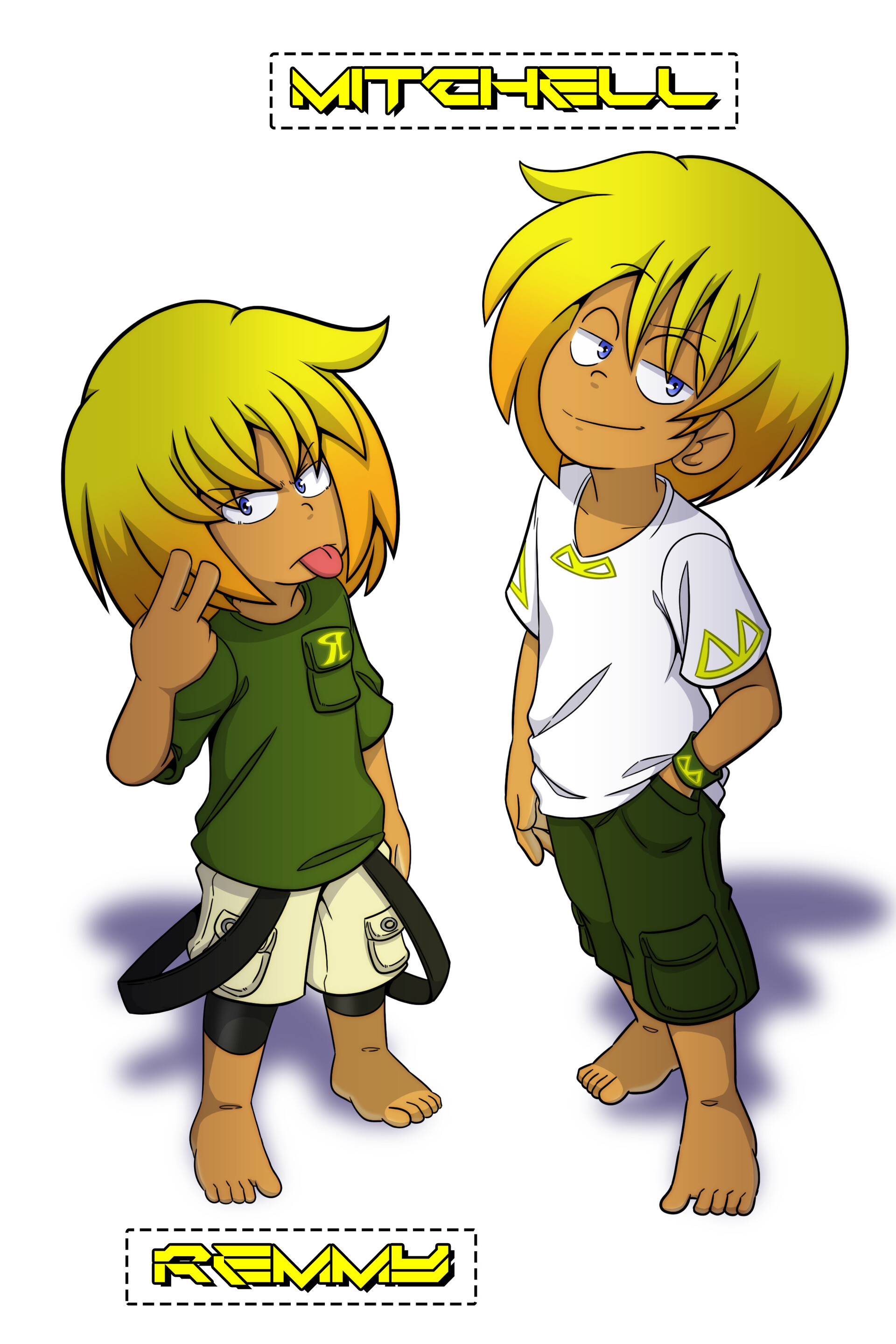 ArtStation - Commission: Remmy and Michell