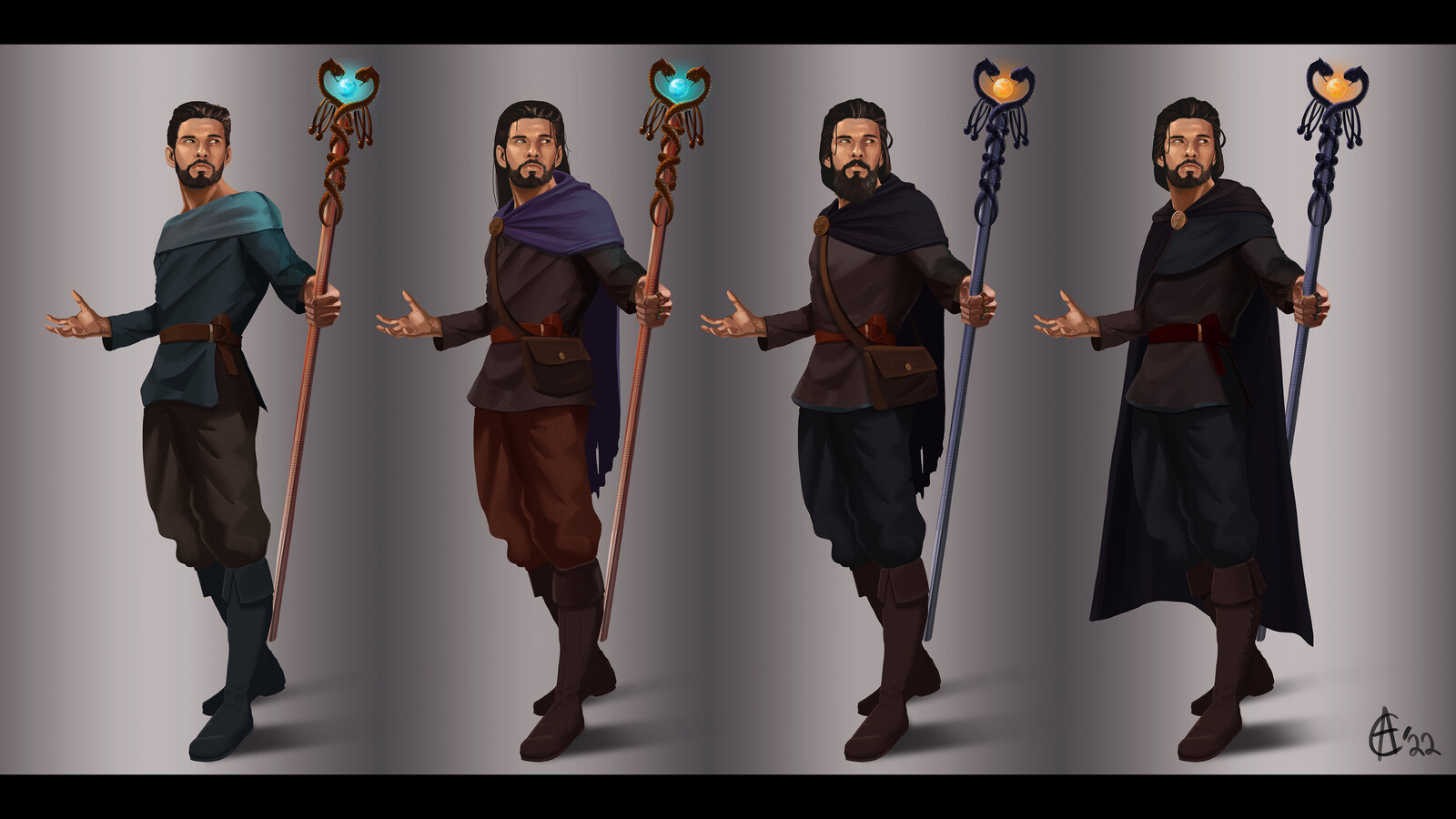 Andrew Chang - Young Merlin Costume design for Live Action