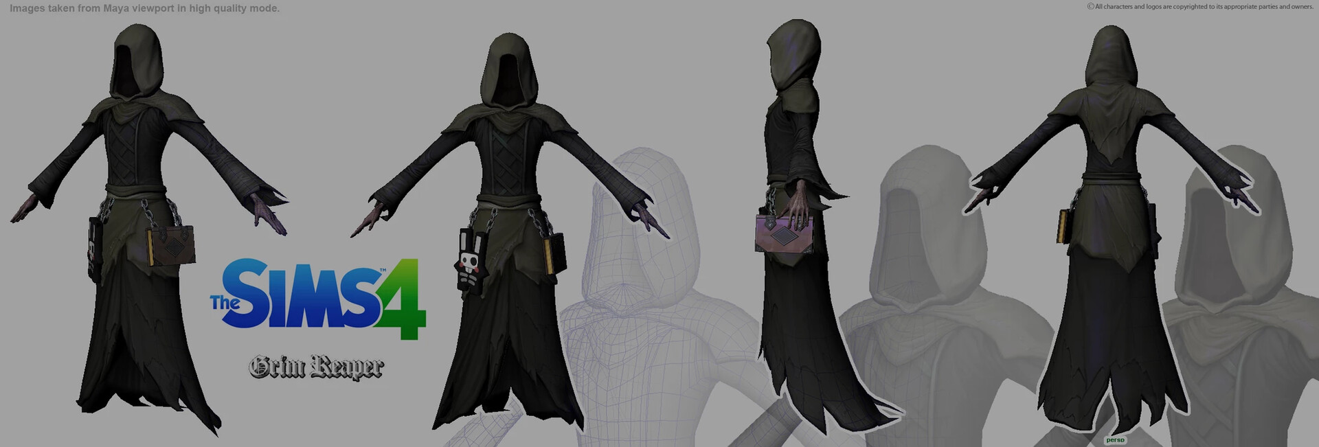 ArtStation - sims4_reaper