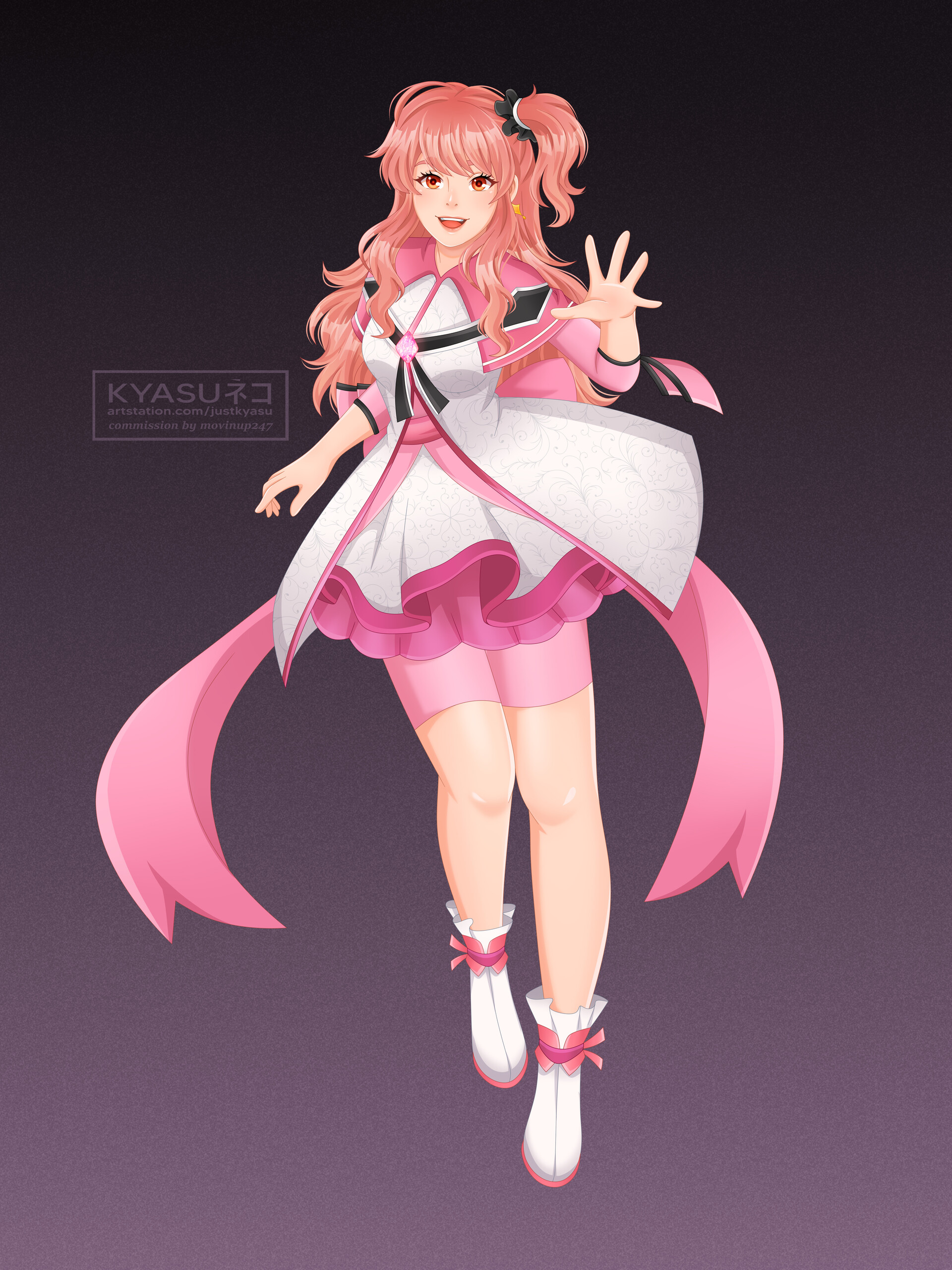 KYASU ILLUST ネコ - Rena Momo (commission by movingup247)