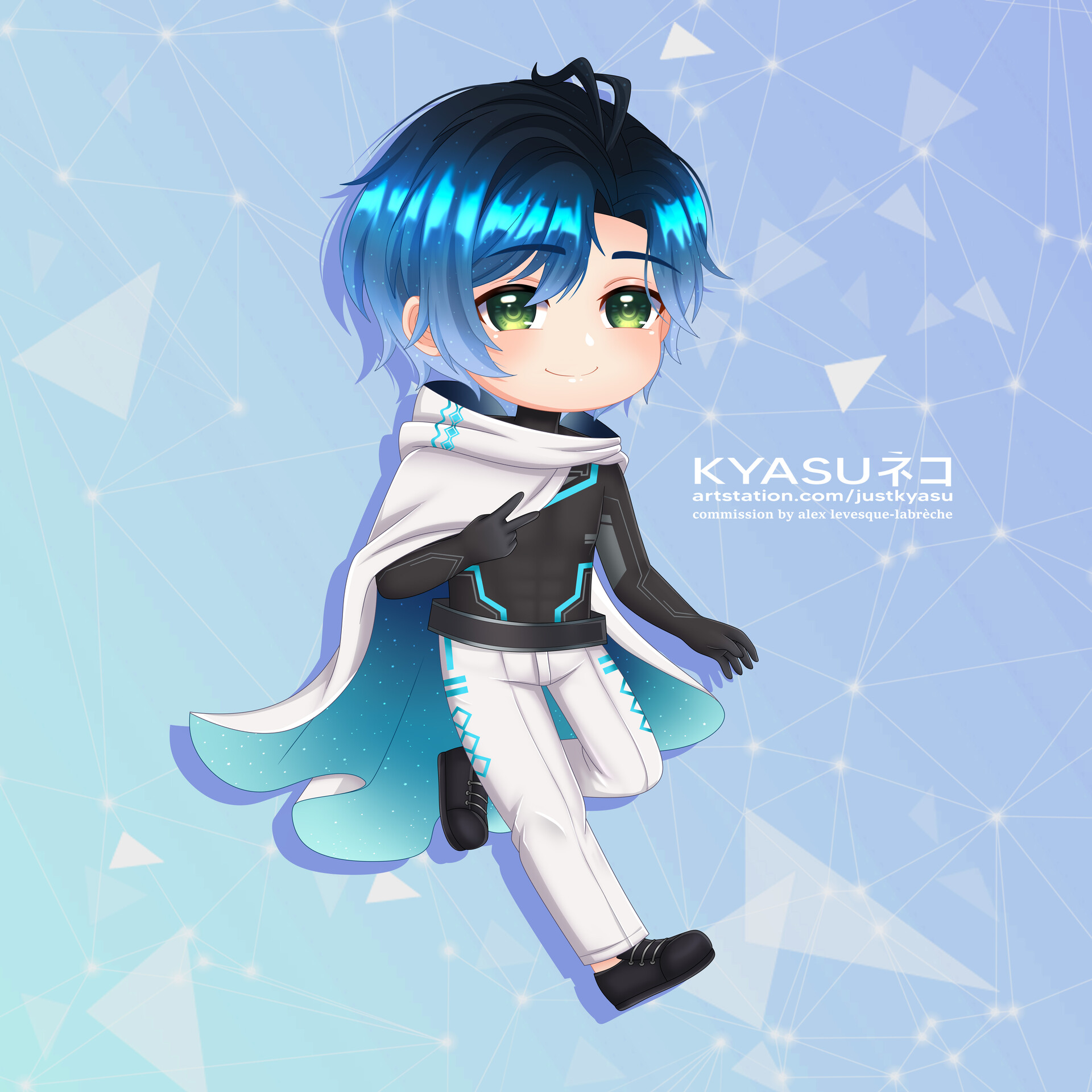 KYASU ILLUST ネコ - Novanertia Vtuber( commission