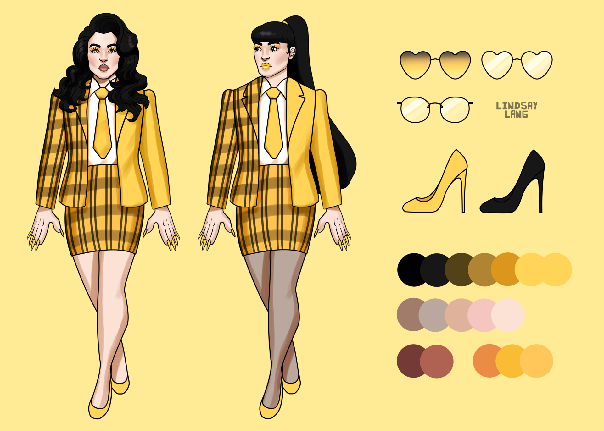 ArtStation - Candy Hearts (Character Design)