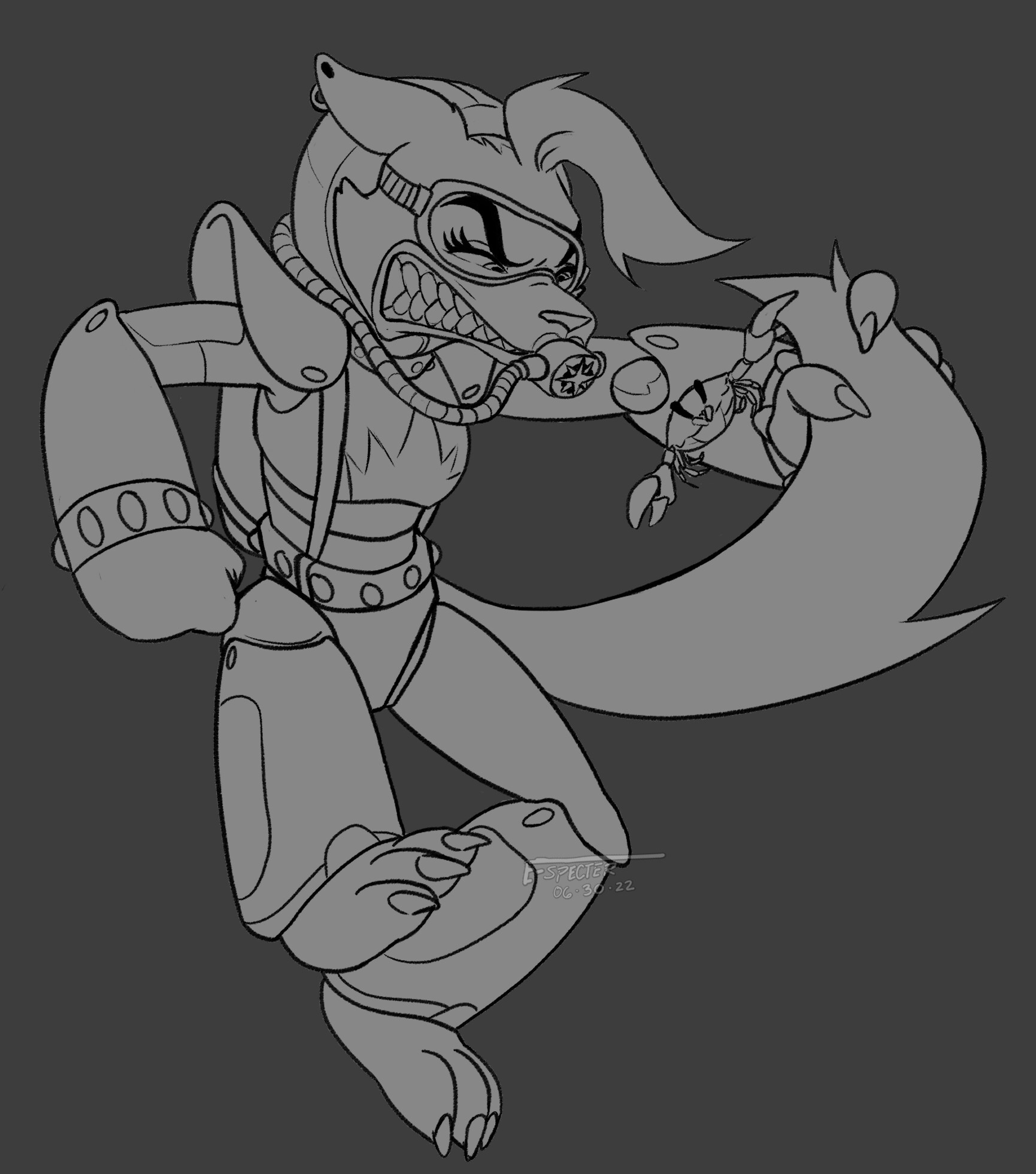 five nights at freddy's coloring pages security breach