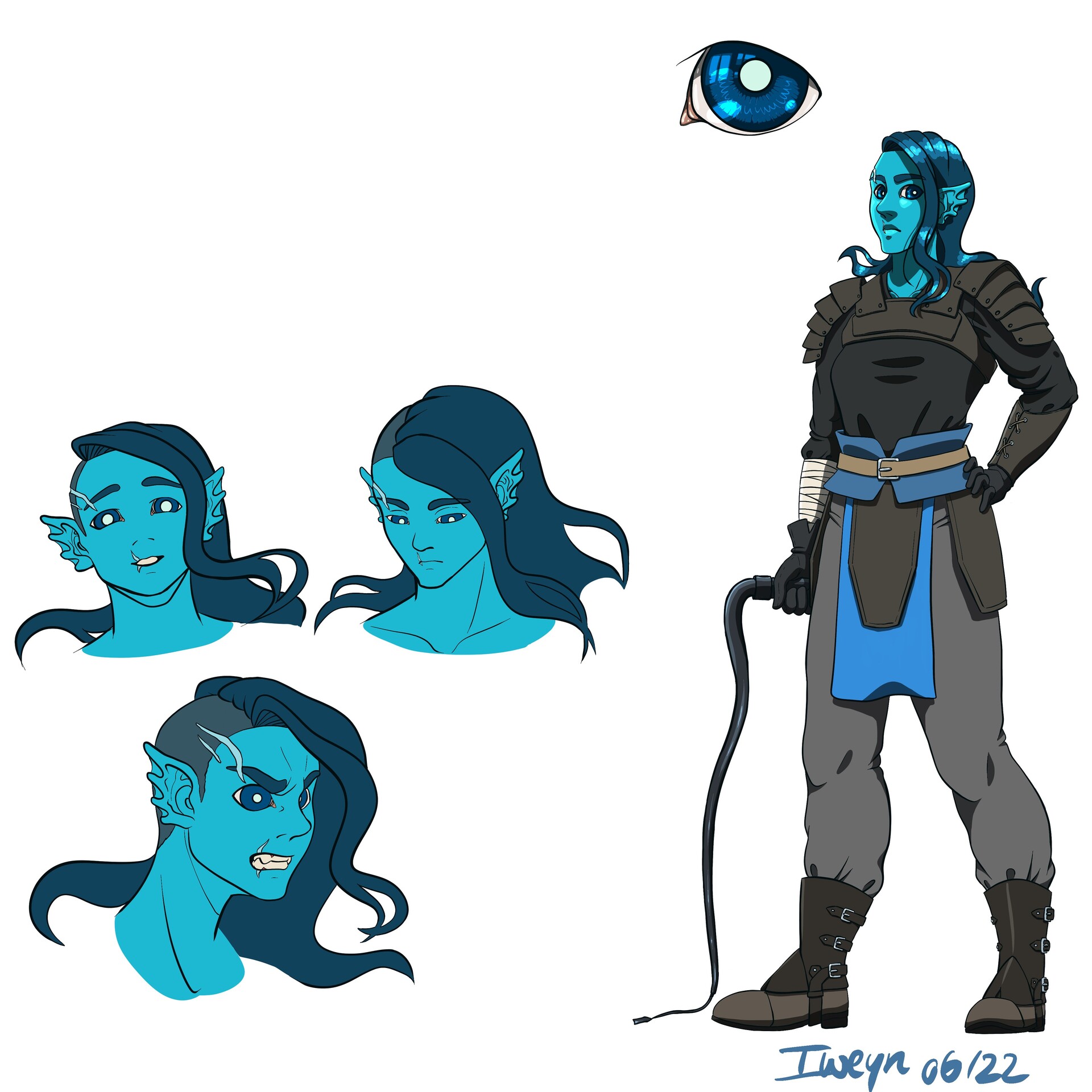 ArtStation - Water Genasi - Tempest