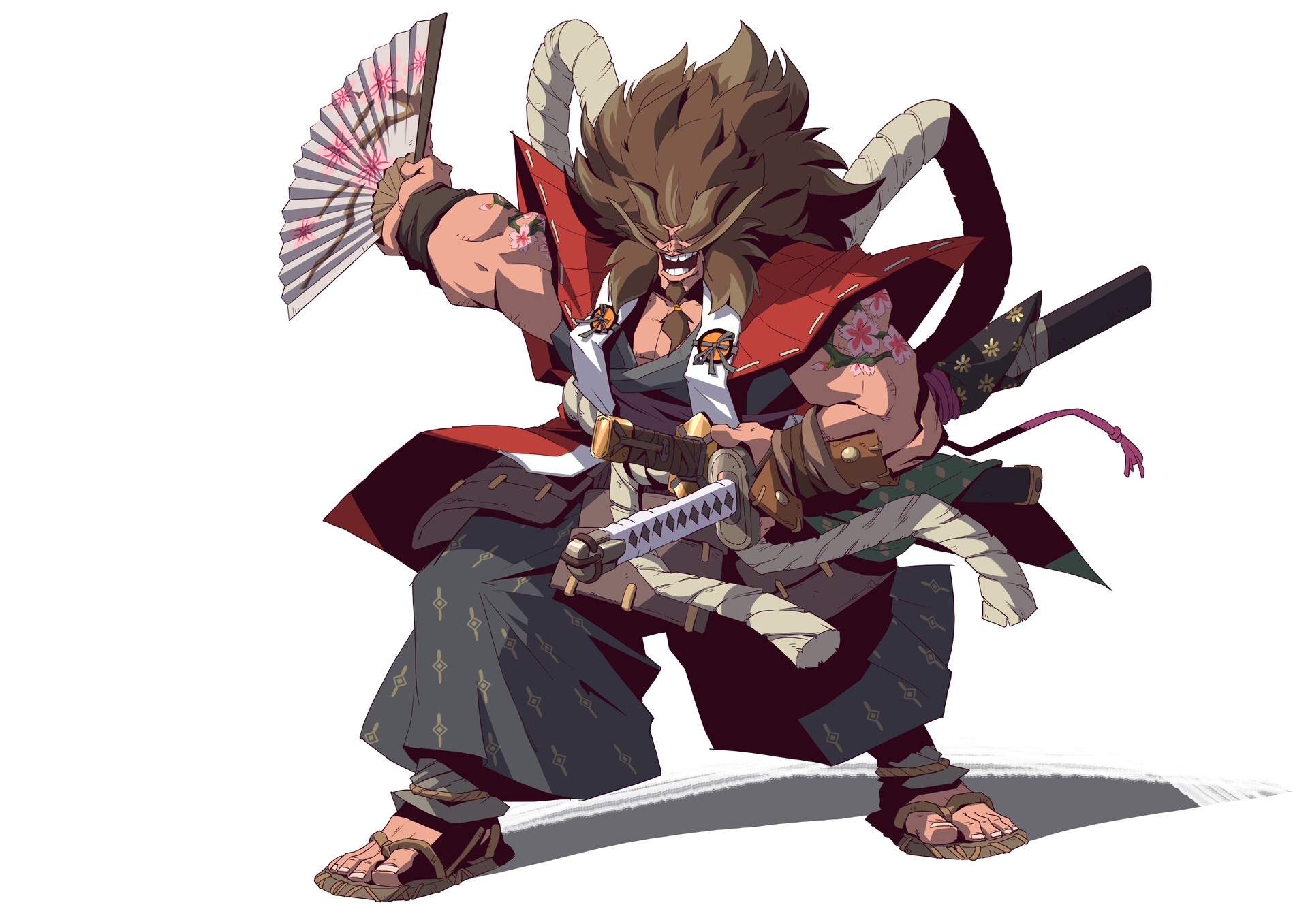 ArtStation - Shibaraku 【Mashin Eiyuuden Wataru】魔神英雄传