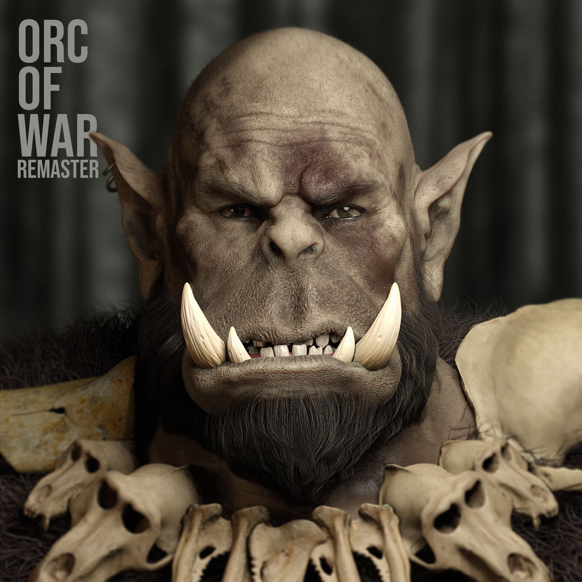 ArtStation - ORC OF WAR | REMASTER