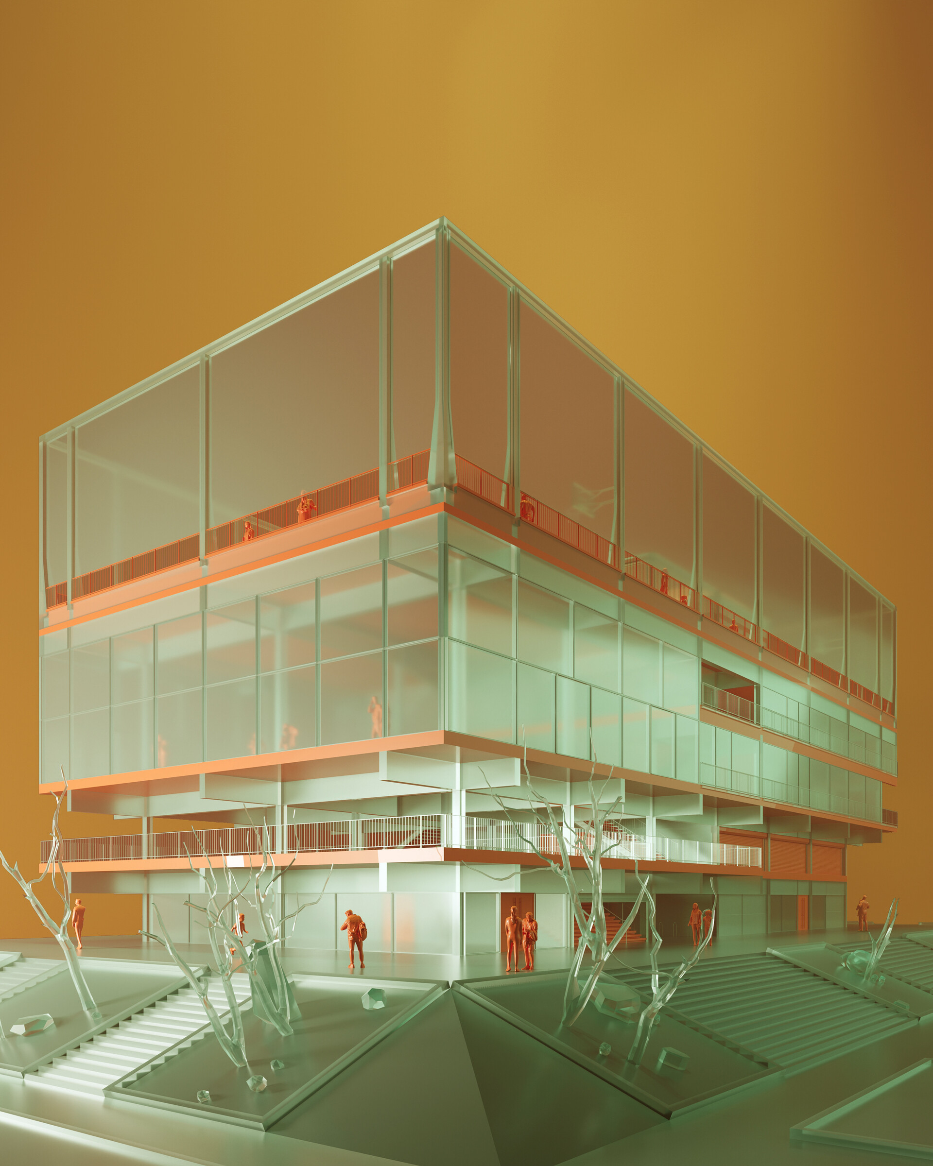 ArtStation - Maquette rendering