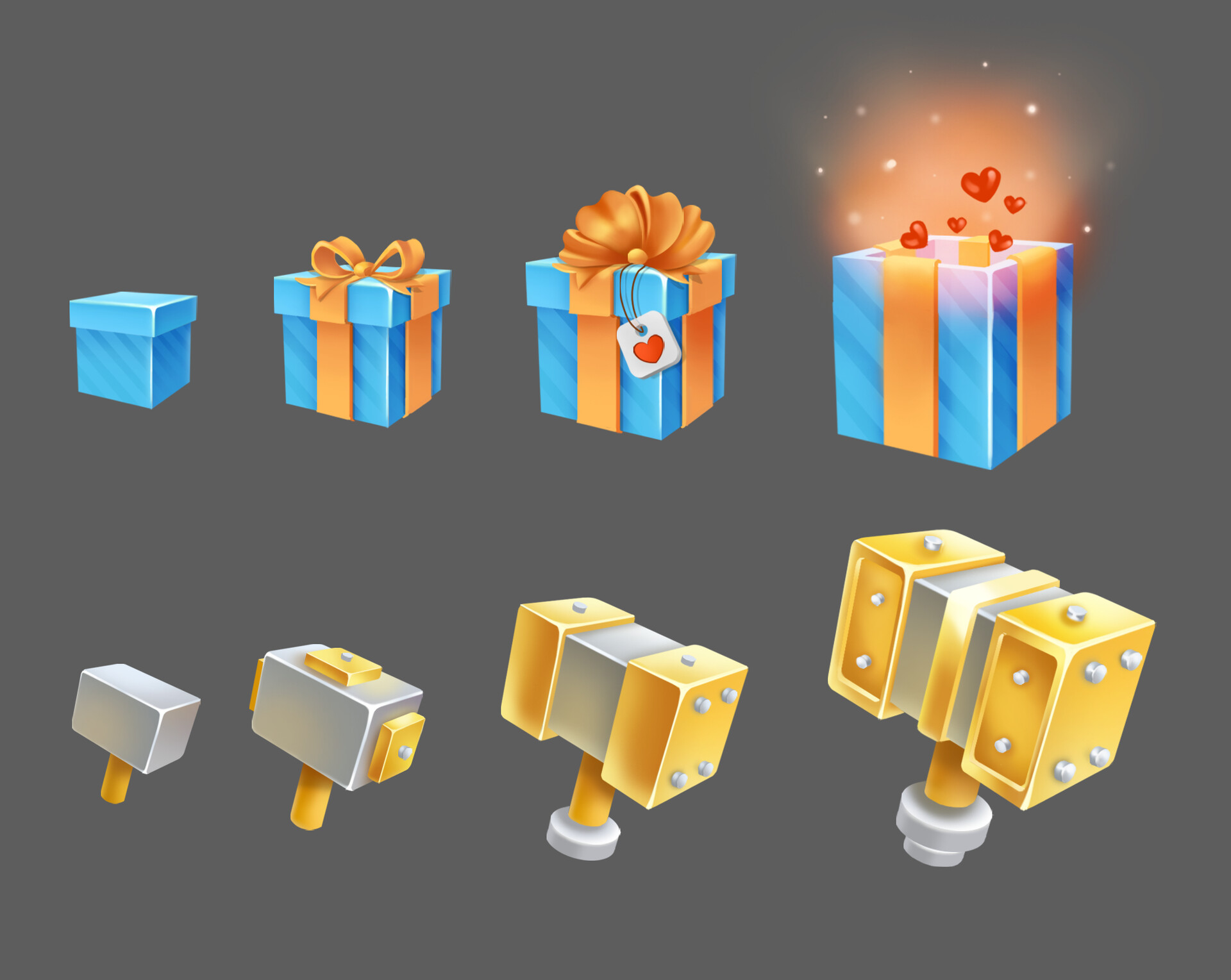 ArtStation - items, development