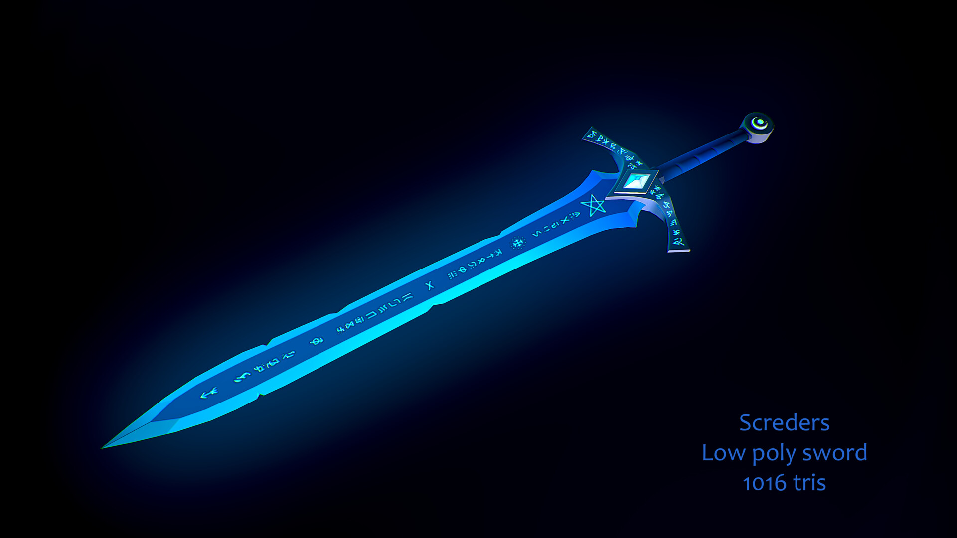 ArtStation - Frozen sword