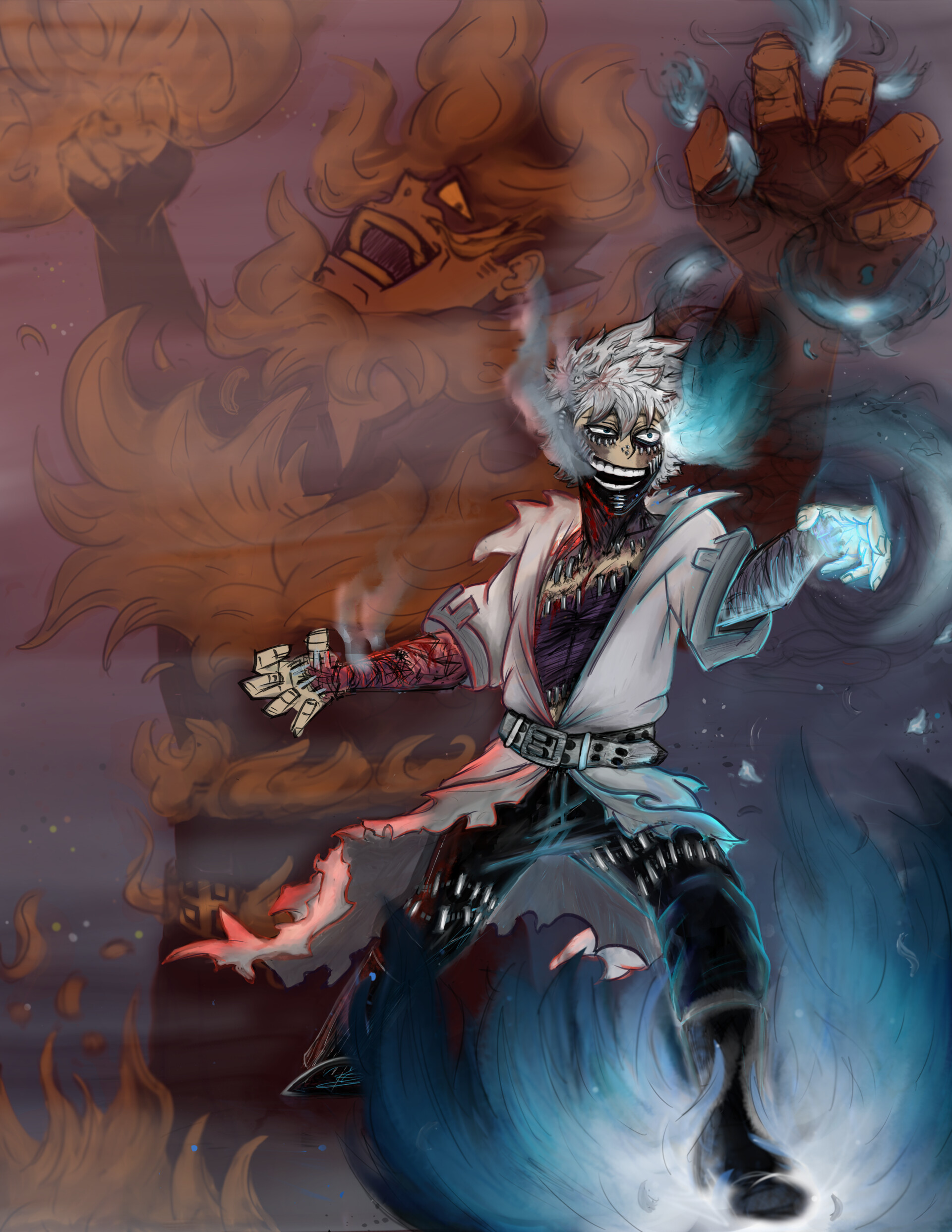 ArtStation - Dabi and Endeavor