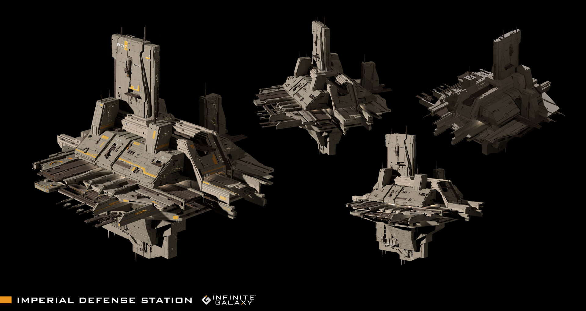 ArtStation - DEFENSE STATION