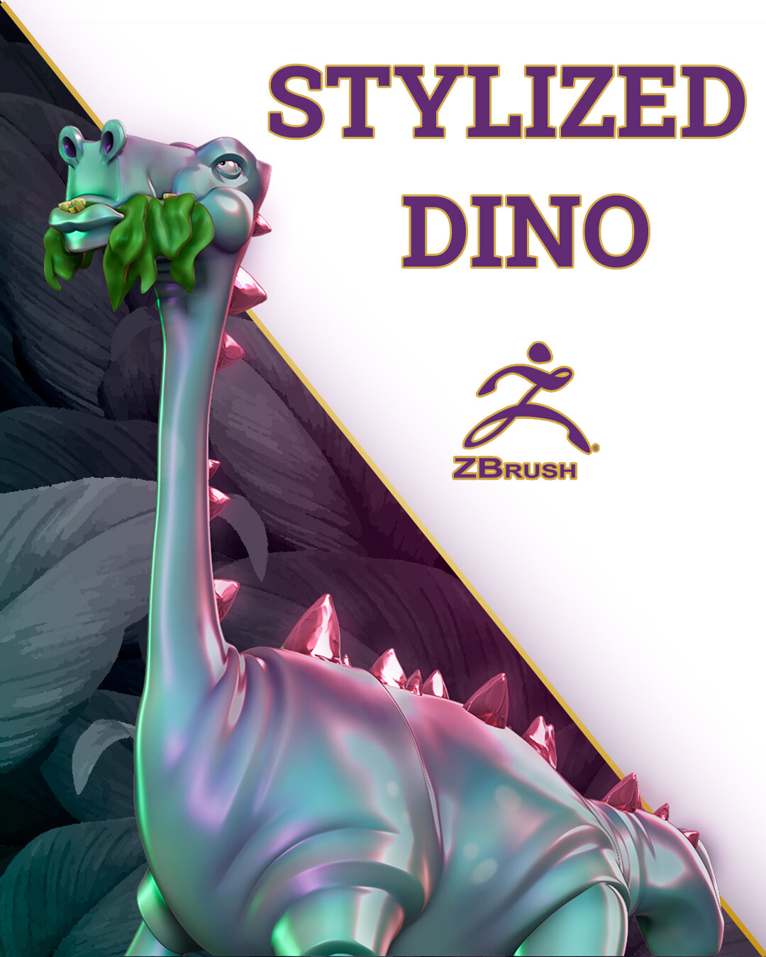 ArtStation - STYLIZED DINOSAUR