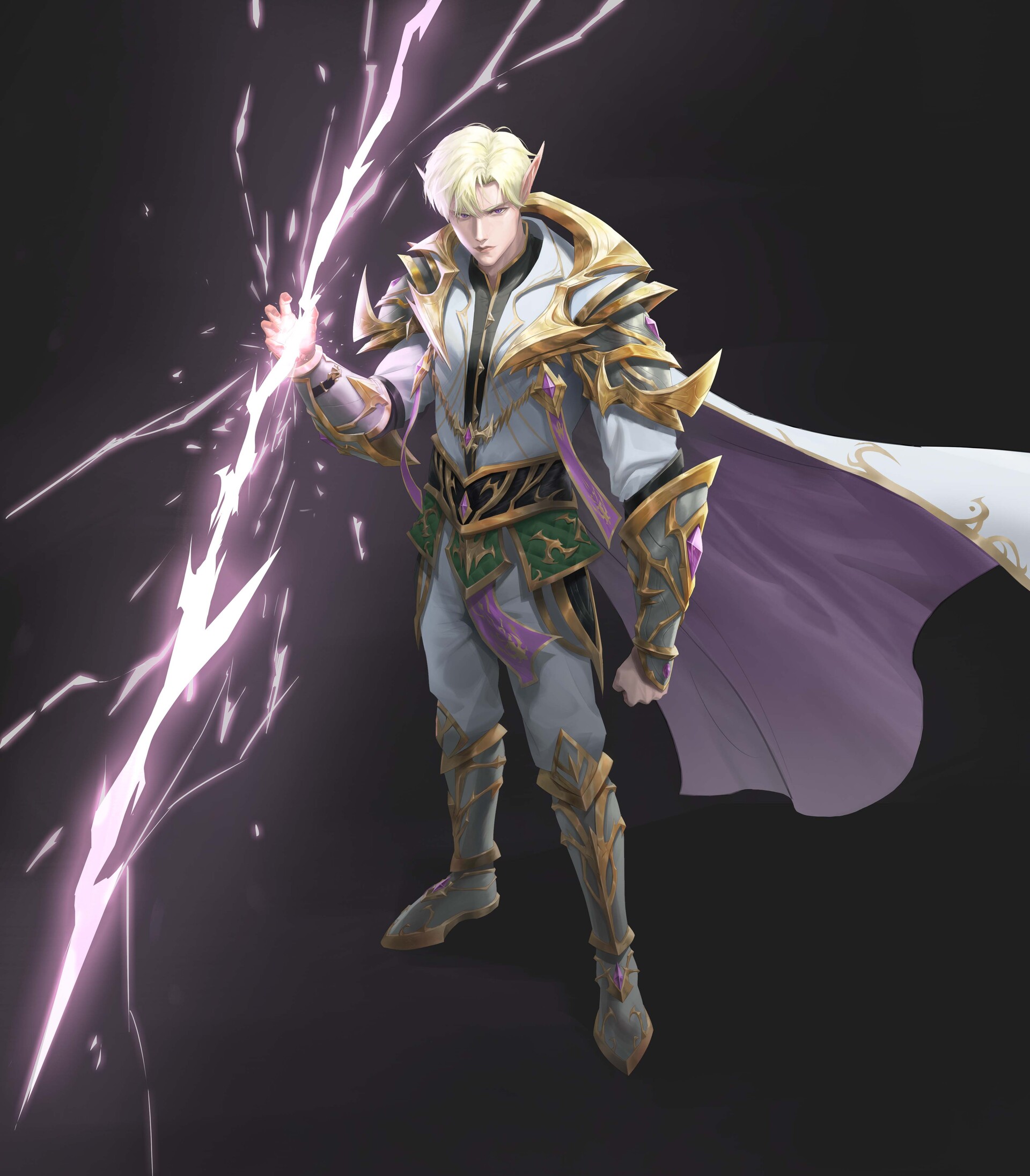 ArtStation - Thunder elf