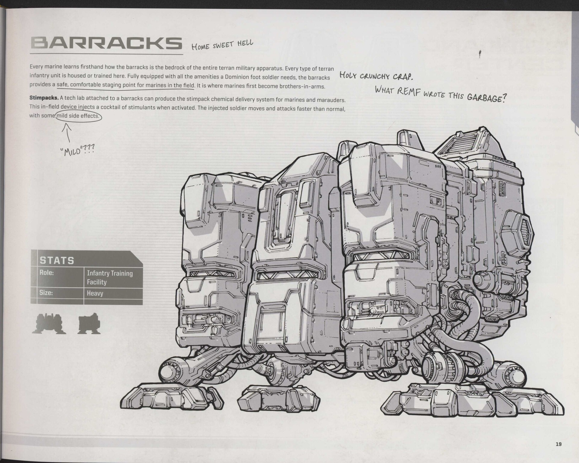 Brett Lewis - Starcraft Barracks