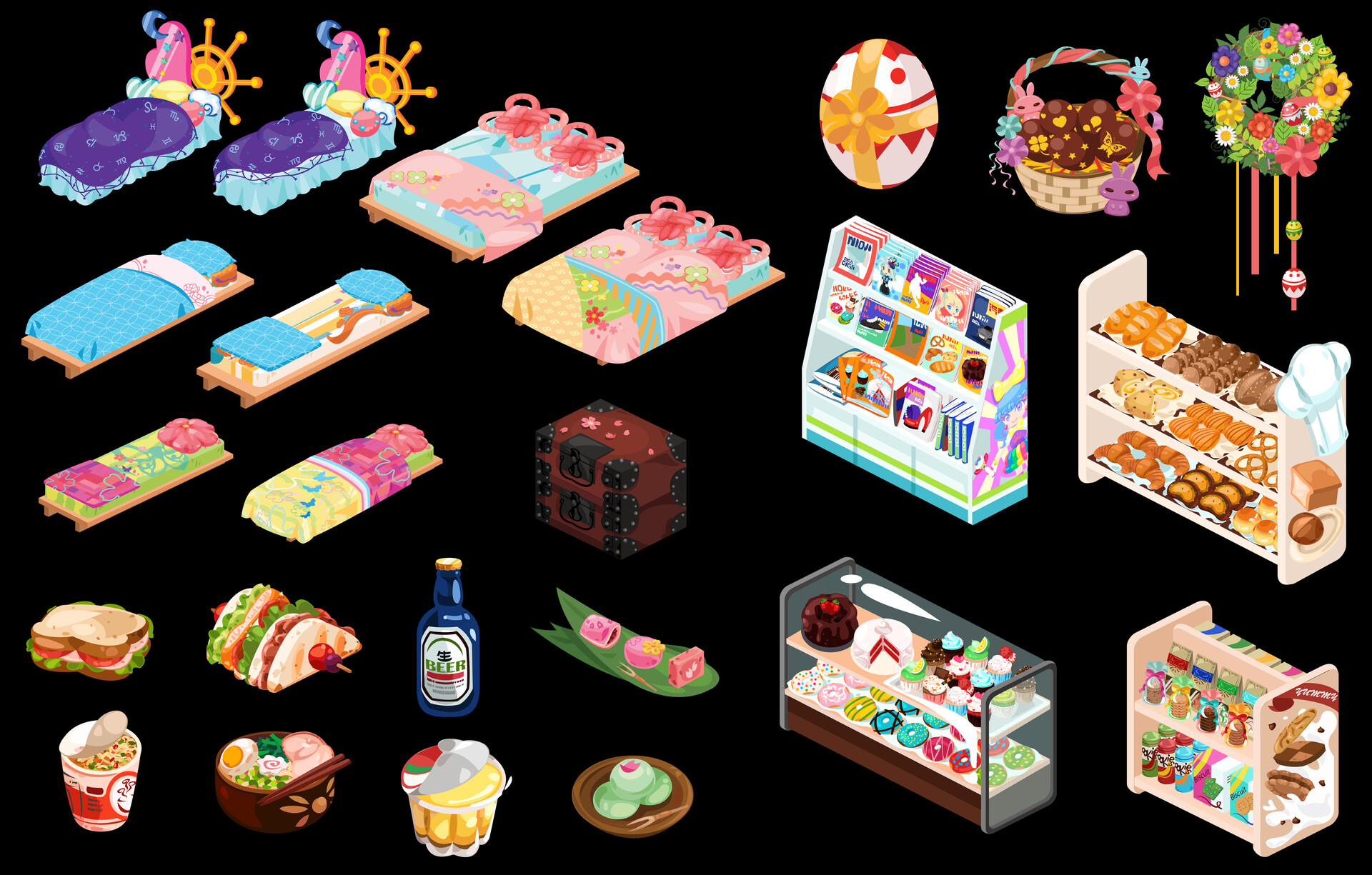 ArtStation - social life prop design